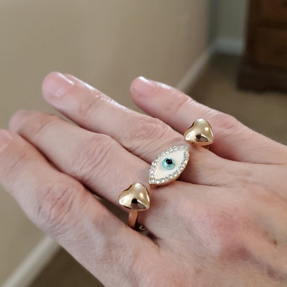 Costume Jewelry | Jewelry | Evil Eye Knuckle Ring | Poshmark